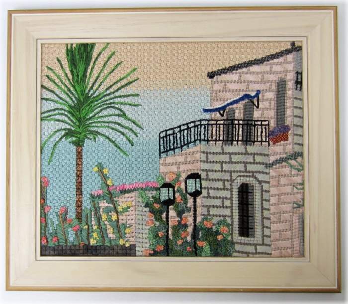 Jerusalem Palm Needlepoint Kit or Canvas (Jewish/Judaica) | eBay